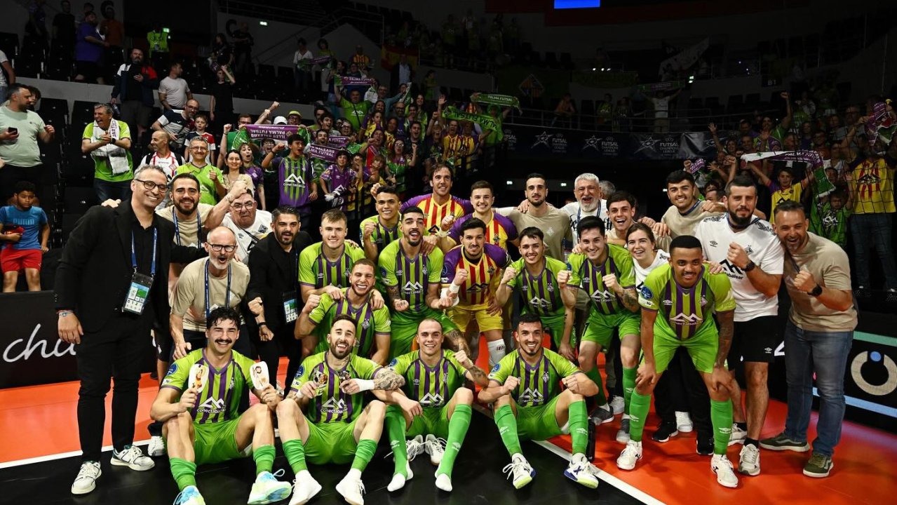 Кайрат vs Спортинг-Андерлехт: 1/8 финала Лиги Чемпионов по футзалу